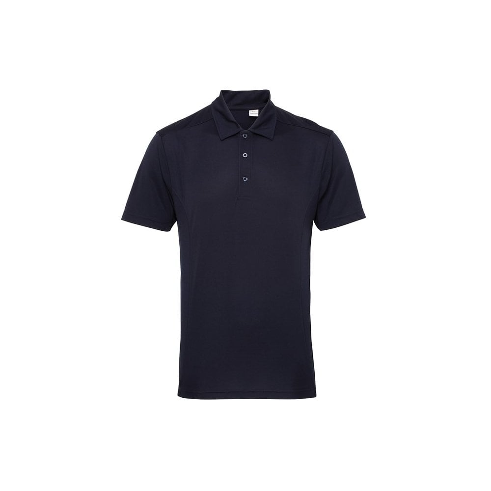 TRI DRI PANELLED UNISEX TENNIS POLO NAVY